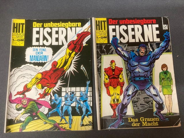 BSV HIT COMICS: 2 x DER EISERNE (Nummern siehe Fotos) [7519] EUR 1,00 ...