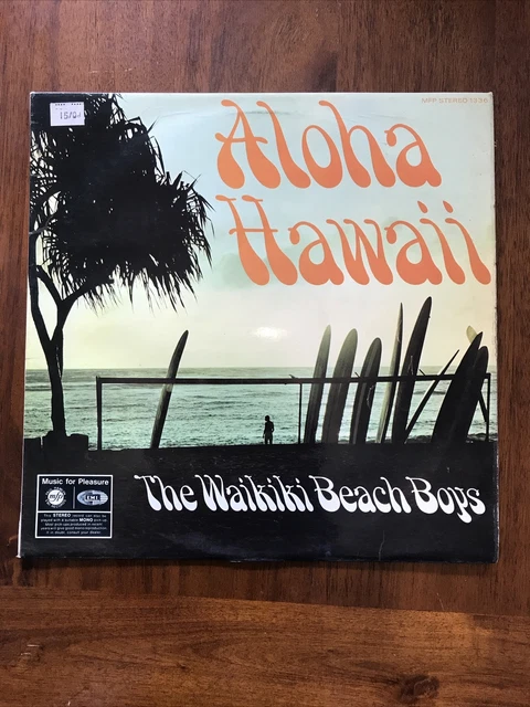 VINTAGE THE WAIKIKI Beach Boys: Aloha Hawaii vinyl 33rpm LP EUR 4,67 ...