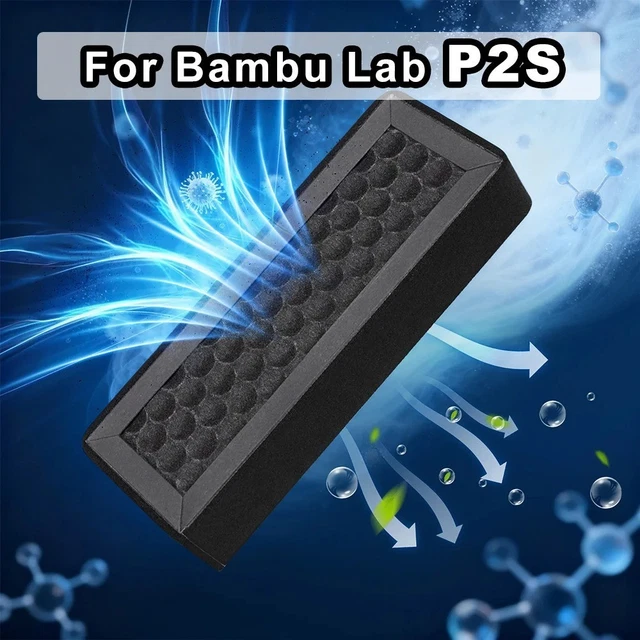 ACTIVATED CARBON FILTER For Bambu Lab P2S Air Filter 3D Printer Air ...