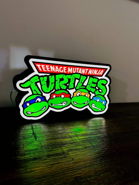 TMNT -TEENAGE MUTANT Ninja Turtles Night Light / Light Box / Light Up ...