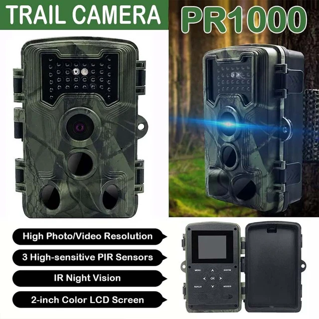 TRAIL WILDLIFE CAMERA 36MP 1080P HD Trap Game Hunting Cam PIR HD Night ...