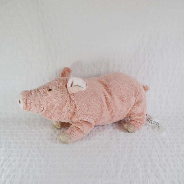 IKEA KNORRIG PIG Plush Pink Piglet Comforter Soft Toy, 38cm £8.00 ...