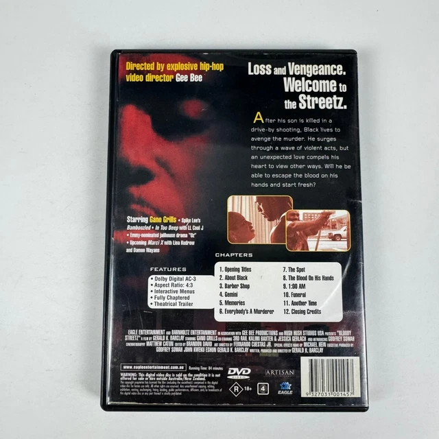 BLOODY STREETZ (DVD 2002) Gano Grills Kalimi Baxter 3rd Rail Region 4 ...