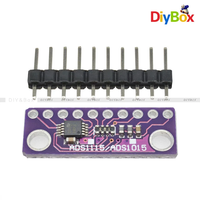 12 BIT I2C 4 CH ADS1115/ADS1015 Module ADC Development Board for ...
