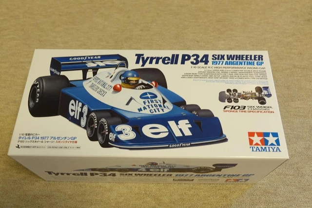 UNASSEMBLED TAMIYA 1/10 Electric Rc Car Tyrell P34 Argentina Gp £358.37 - PicClick UK