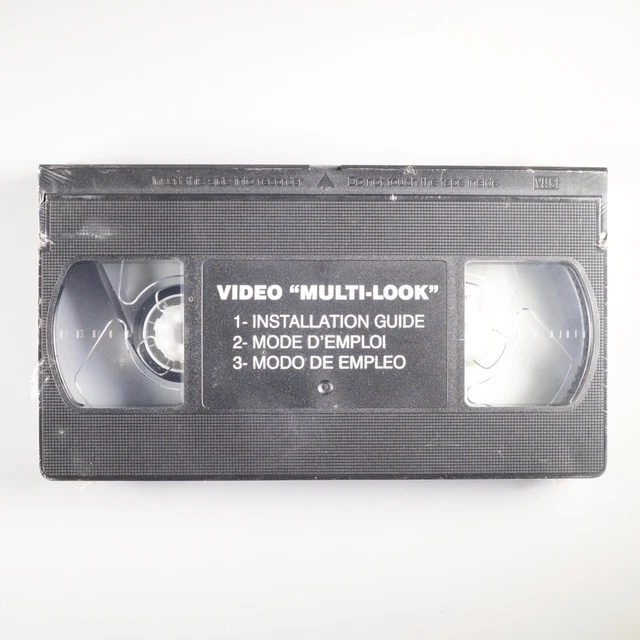 REMOTE SENSING VIDEO Multi-Look installation guide VHS tape SEALED ...