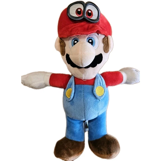 SUPER MARIO NINTENDO Fire Mario Plush Toy 36cm/14" VGC £14.95 - PicClick UK