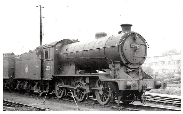 EX LNER CLASS J38 0-6-0 No 5900 at DUNFERLINE MPD 12/8/56 R/PHOTO £1.00 ...