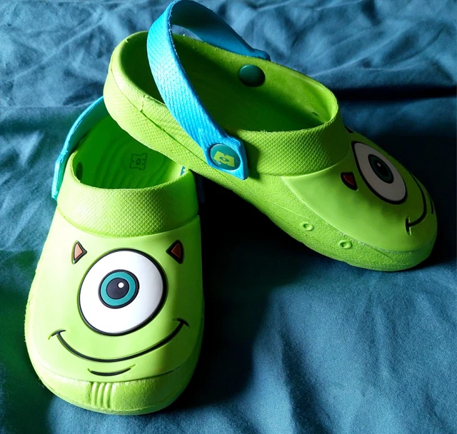 DISNEY MONSTERS INC. Mike Wazowski Clogs, Size 11 £3.00 - PicClick UK
