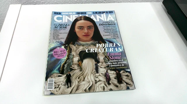 MAGAZINE CINEMANIA POBRE Créatures Avec Emma Stone N° 348 Janvier 2024 ...
