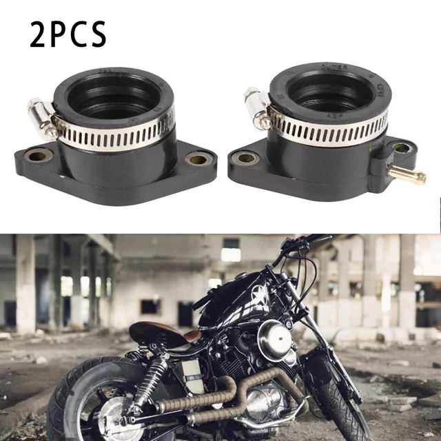 1* CARBURETOR INLET Manifold Carb Intake Rubber & O Rings For Yamaha ...