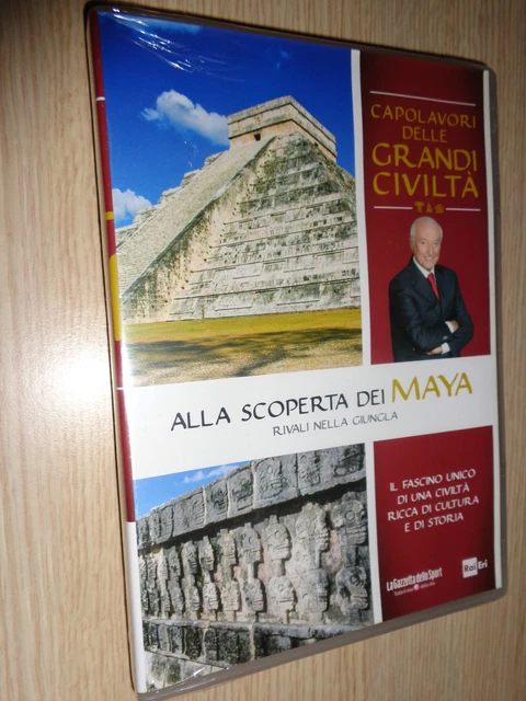 DVD N° 13 Alla Scoperta Dei Maya Capolavori Delle Grandi Civilta' Piero ...