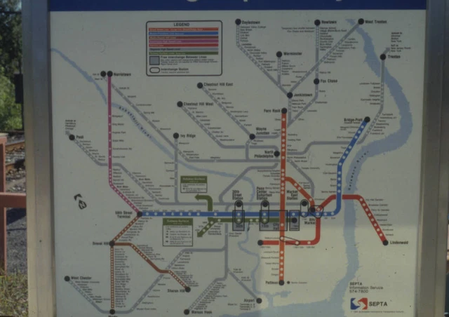MAP OF SEPTA Regional Rail and Rail Transit in Pennsylvania Train Old ... MAP OF SEPTA Regional Rail and Rail Transit in Pennsylvania Train Old ...