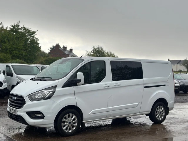 2019 19 FORD Transit Custom L2 LWB 2.0 EcoBlue 130ps Crew D/Cab Limited ...