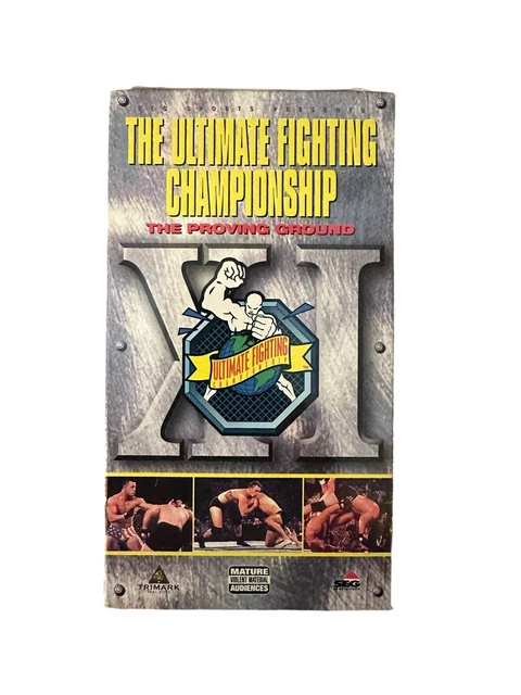 THE ULTIMATE FIGHTING Championship XI - The Proving Ground (VHS, 1997 ...
