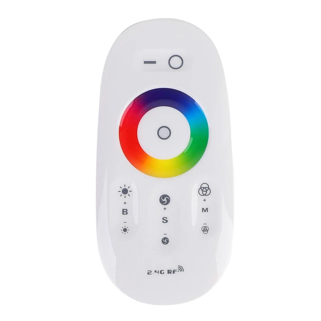 WIRELESS REMOTE CONTROLLER RF Touch Dimmer for RGB LED Strip Light DC12 ...