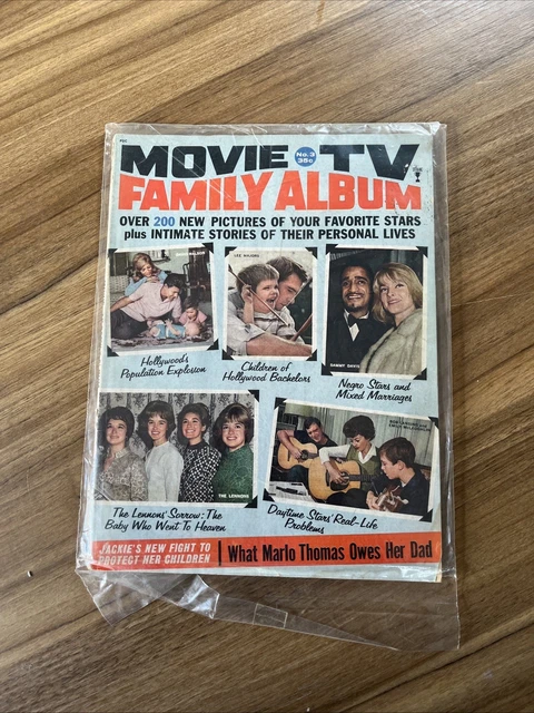 1967 #3 MOVIE Tv Family Album Magazine - Sammy Davis Jr. Front Cover ...