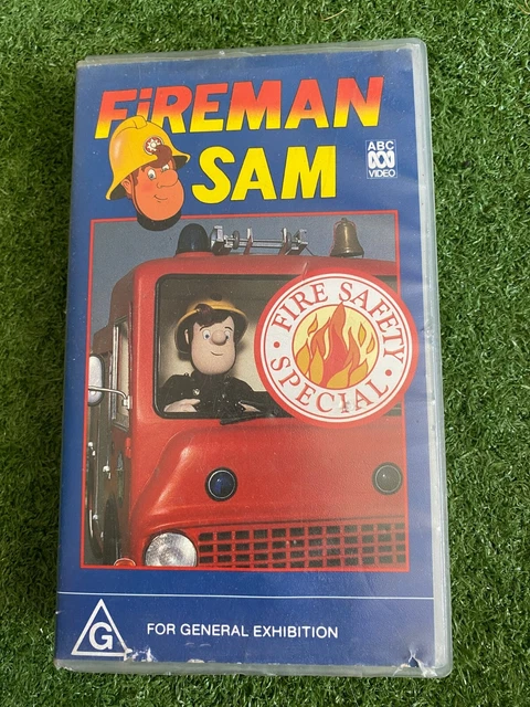 FIREMAN SAM VHS Fire Safety ABC Australian VHS $20.00 - PicClick AU