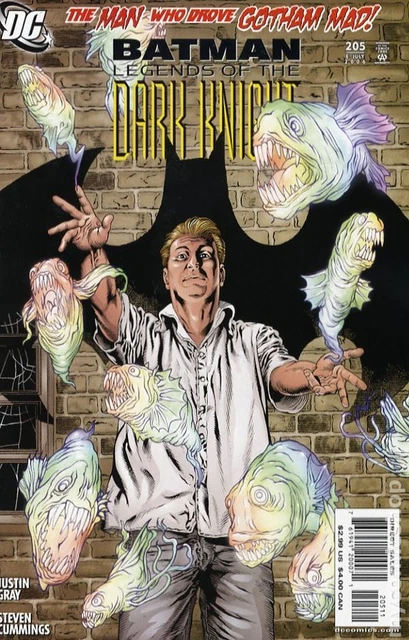 BATMAN LEGENDS OF the Dark Knight #205 Neuf comme neuf 2006 image stock ...
