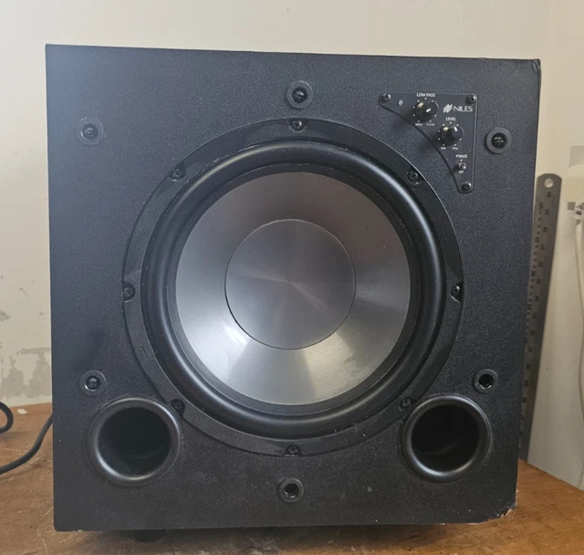 NILES AUDIO SW 10 Subwoofer Speaker Made In Florida USA Rough Condition ...
