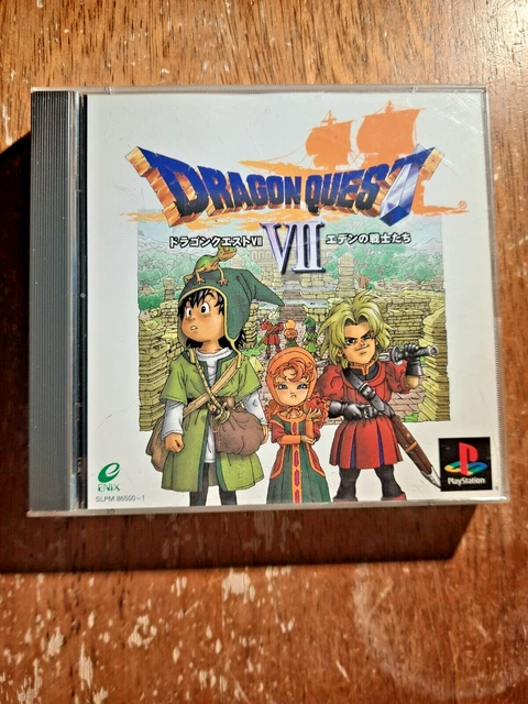 DRAGON QUEST VII ドラゴンクエストVII エデンの戦士たち Playstation 1 NTSC-J PS1 Japan ...