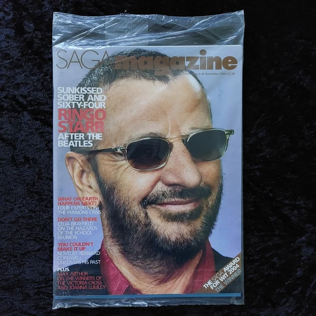 RINGO STARR - RARE UK Saga Magazine (NOV 2004) SEALED £9.99 - PicClick UK