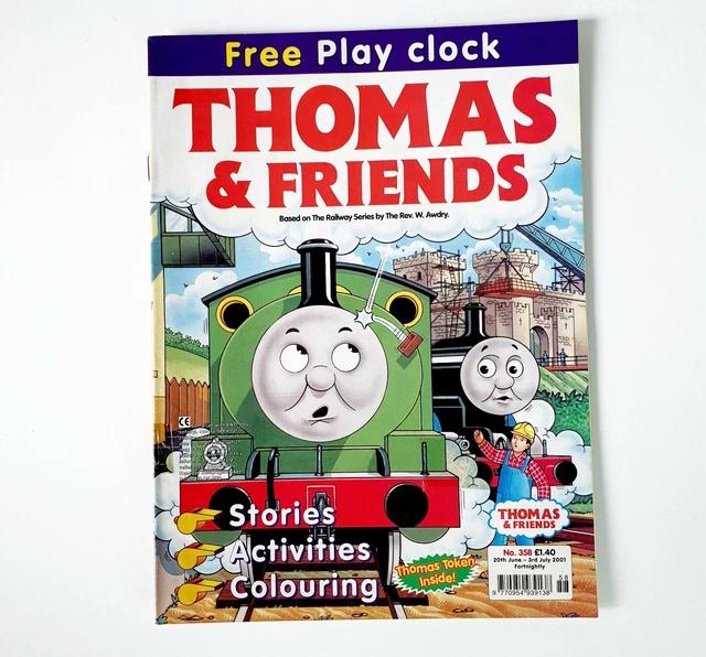 THOMAS THE TANK Engine & Friends Magazine Issue 358 Comic 2001 £19.99 ...