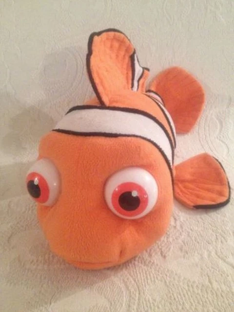FINDING NEMO NITE-BRITE Disney Pixar Plush Stuffed Talking Light Up ...