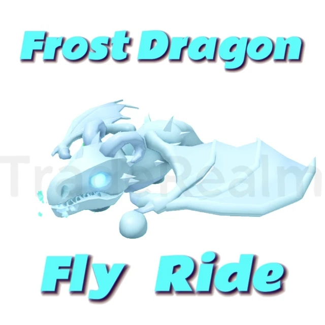 FLY RIDE FROST DRAGON Adopt Me Roblox Fast DELIVERY ( Check Description ...