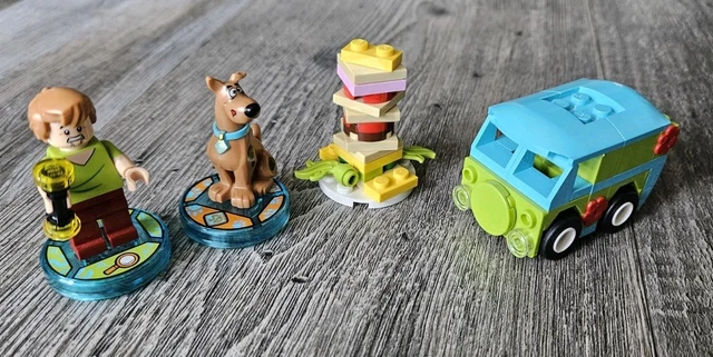 LEGO DIMENSIONS SCOOBY-DOO Team Shaggy Scooby Doo Snack Mystery Machine ...