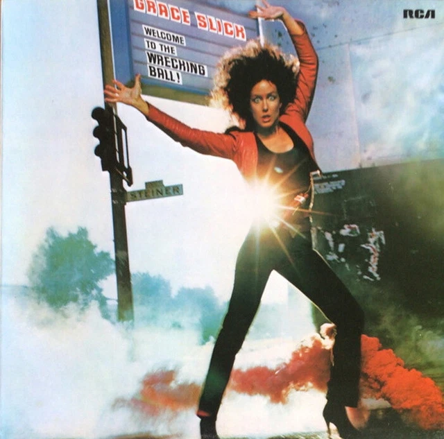 GRACE SLICK WELCOMETO The Wrecking Ball 1981 RCA Schallplatten EUR 15 ...