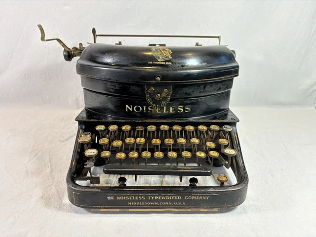 MACHINE TO TYPEWRITER The Noiseless Company 5 Typewriter $884.06 ...