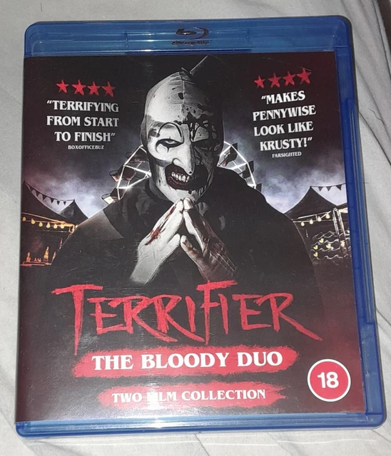 TERRIFIER THE BLOODY Duo - (Blu Ray, 2022) Two Film Set £3.99 - PicClick UK