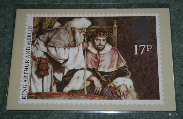 POST OFFICE STAMP Cards - PHQ 86: Arthurian Legend 1985. Mint in Packet ...