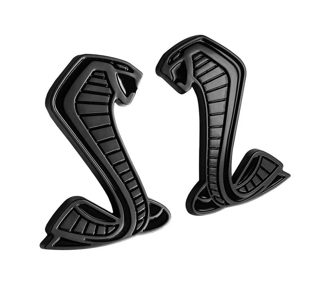 2020-2023 FORD MUSTANG Shelby GT500 Cobra Snake Fender Side Emblems ...