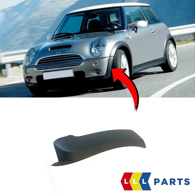 NEW GENUINE MINI Cooper S R53 Till 2004/12 Front Bumper Spoiler Trim ...
