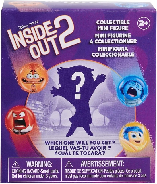 DISNEY PIXAR INSIDE Out 2 Collectible Mini Figure - RANDOM TOY INSIDE £ ...