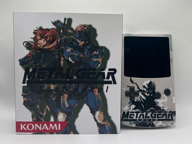 NINTENDO GAMEBOY COLOR | Modded | Touch OLED Display | MGS UV Print ...