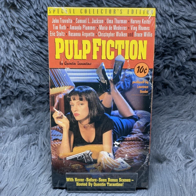 PULP FICTION VHS Tape 1996 Special Collectors Edition Brand New Factory Sealed £46.97 - PicClick UK