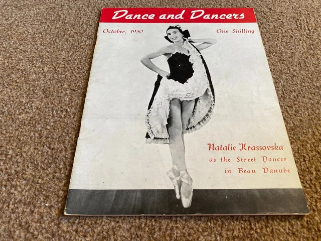 DANCE AND DANCERS Magazine 1950 Oct Natalie Krassovska. Alicia Alonso £ ...