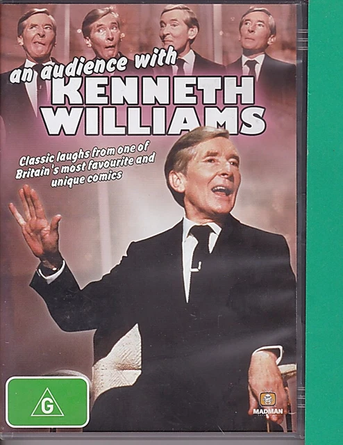 AN AUDIENCE WITH Kenneth Williams (DVD, 1982, Region ALL) BC8# $11.80 ...