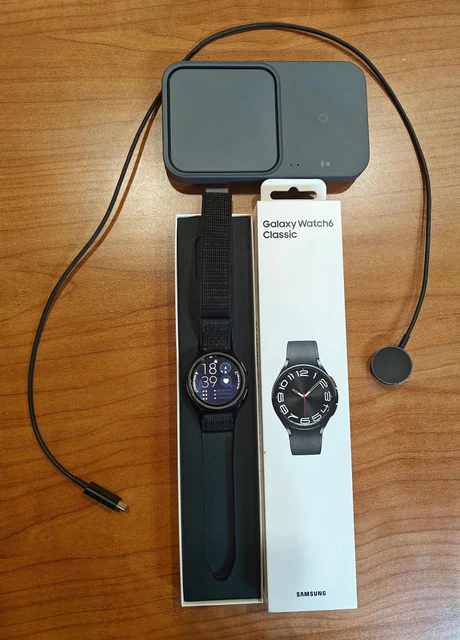 SAMSUNG GALAXY WATCH6 Classic SM-R950 43mm Cassa in Acciaio ...