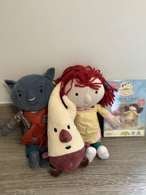 CBEEBIES ADVENTURES OF Abney & Teal. 11 Inch Abney, Teal And Neep Toys ...