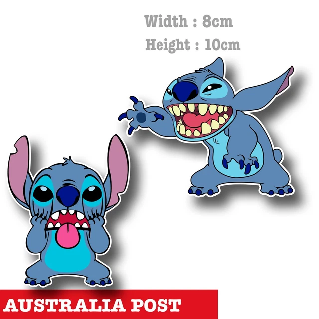DISNEY STITCH, LILO & Stitch Character Decal Stickers $7.10 - PicClick AU