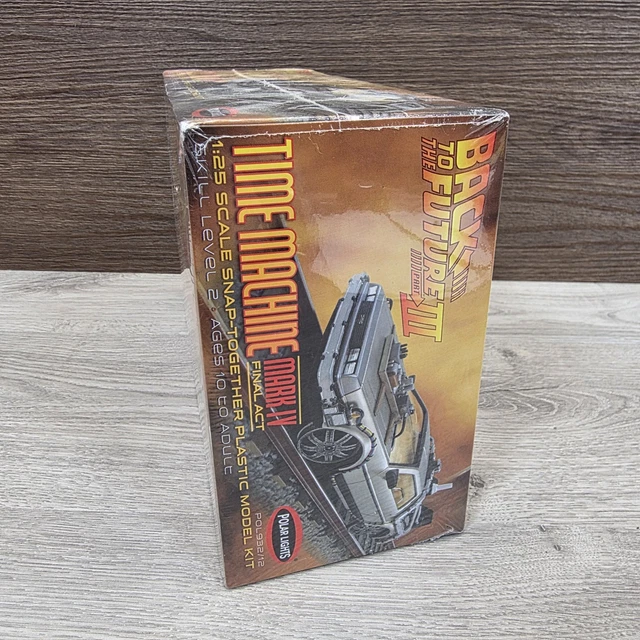 POLAR LIGHTS 1/25 Back To The Future Car Time Machine Mark IV New Snap ...