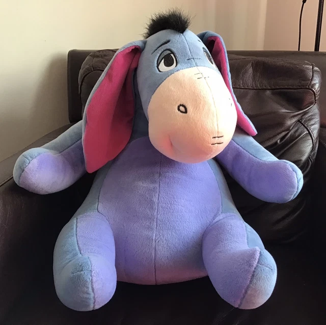 WALT DISNEY CLASSIC Eeyore Donkey Soft Plush Toy Teddy Stuffed Toy 45cm ...