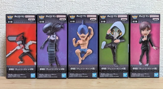 CHAINSAW MAN THEATRICAL Version Reze Arc World Collectable Figure All 5 ...