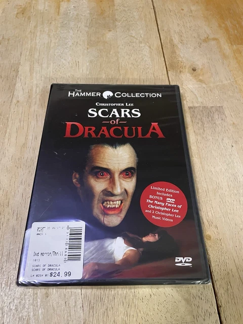SCARS OF DRACULA Christopher Lee The Hammer Collection DVD Bonus Disc ...