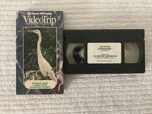 VHS VIDEOTRIP GUIDE TO EVERGLADES AND BISCAYNE NATIONAL PARKS RAND ...