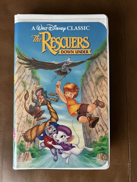 THE RESCUERS DOWN Under (VHS, 1991) £2.62 - PicClick UK